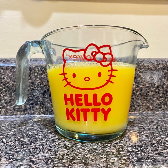 Sanrio | Kitchen | Hello Kitty Pyrex Measuring Cup | Poshmark